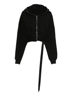 Rick Owens Collage Gimp Hoodie - Black