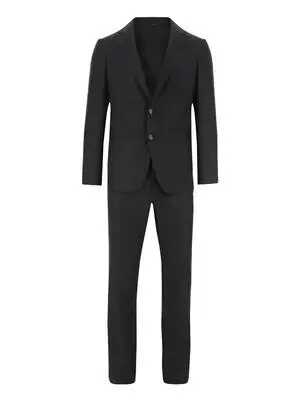 Giorgio Armani Single-breasted Suit - Black