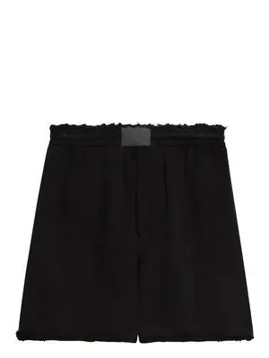 Helmut Lang Cotton Shorts - Black