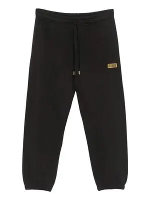 Versace Logo-plaque Track Pants - Black