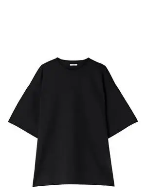 FFORME Stretch-ponte T-shirt - Black