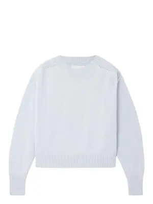 Sasuphi Cashmere Crewneck Sweater - Blue