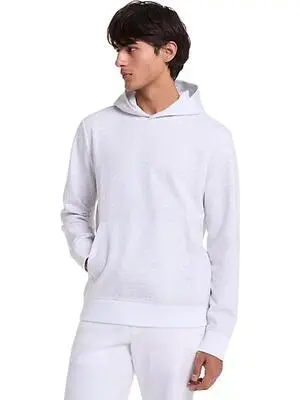 Michael Kors Signature Logo Cotton Blend Hoodie - White