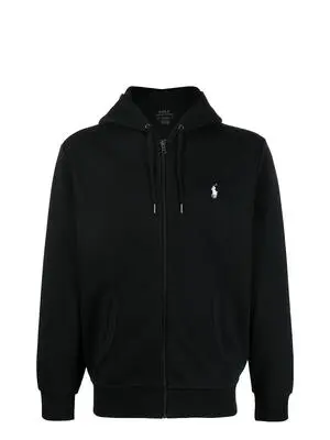 Polo Ralph Lauren Polo Shirt Ralph Lauren Long Sleeved Full Zip Hoodie - Black