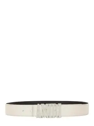 Gucci Square Buckle Belt - Alabaster