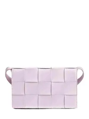 Bottega Veneta Cassette Shoulder Bag - Light Pink
