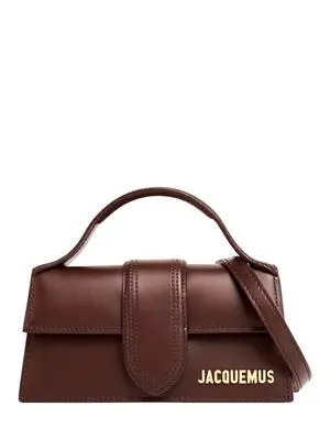 Jacquemus Le Bambino Mini Flap Bag Dark Brown