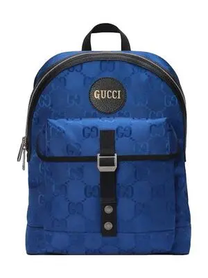 Gucci Off The Grid Gg Backpack - Blue