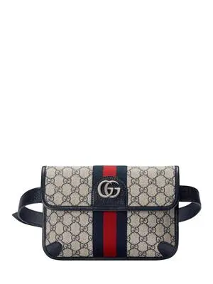 Gucci Gg Supreme Belt Bag - Grey