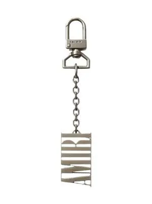Amiri Logo Keychain - Silver
