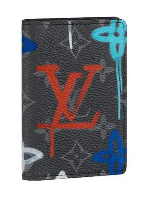LOUIS VUITTON Pocket Organizer - Lv Graffiti Orange