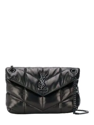 SAINT LAURENT Small Puffer Shoulder Bag