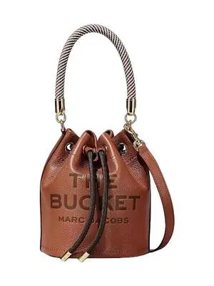 Marc Jacobs The Leather Bucket Bag Argan Oil