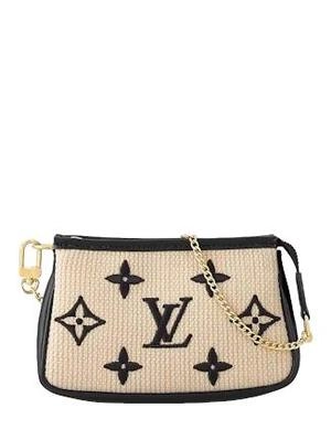 LOUIS VUITTON Mini Pochette Accessoires - Black