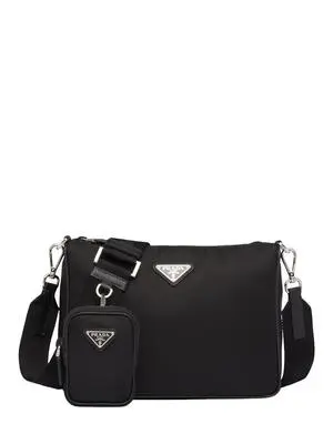 Prada Nylon Crossbody Bag - Black