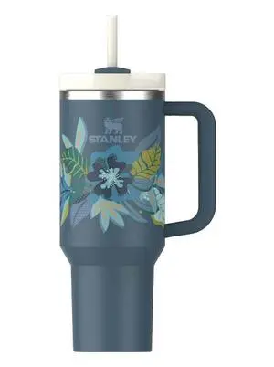 STANLEY The Mother's Day Flowstate Quencher 40oz Tumbler - Blue Spruce Tropic