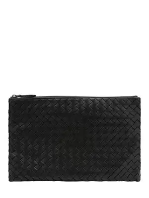 BOTTEGA VENETA Biletto Intrecciato Nappa Clutch Bag