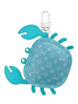LOUIS VUITTON Crab Bag Charm - Blue