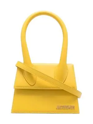 Jacquemus Le Chiquito Moyen Top Handle Bag - Warm Yellow