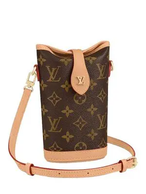 LOUIS VUITTON Fold Me Pouch Monogram - Brown