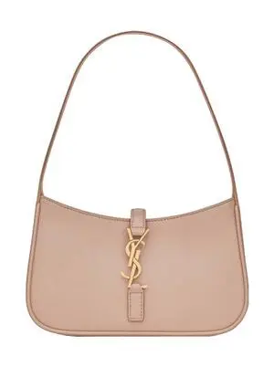 Saint Laurent Le 5 A 7 Mini Hobo Bag Rosy Sand