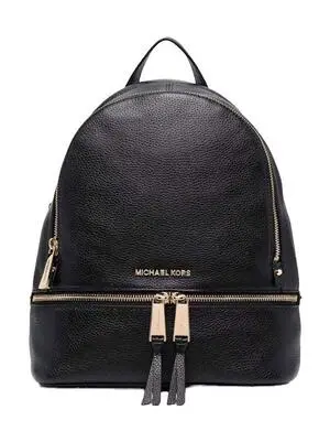 Michael Kors Rhea Zip Backpack - Black