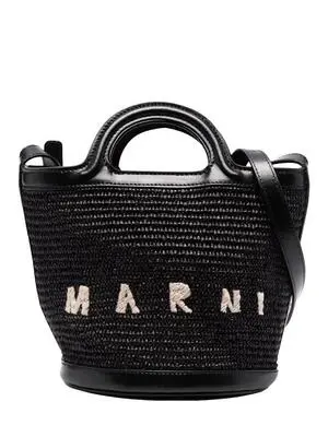 Marni Tropicalia Bucket Bag - Black
