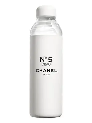 Chanel Paris No 5 Water Bottle - White