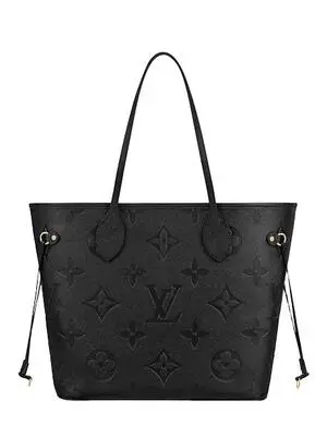 LOUIS VUITTON Neverfull Empreinte Mm Tote - Black