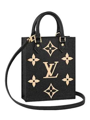 LOUIS VUITTON Petit Sac Plat - Black