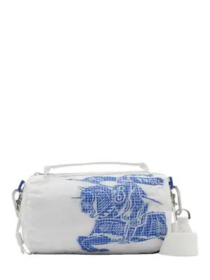 Burberry Ekd Duffle Bag - White/blue