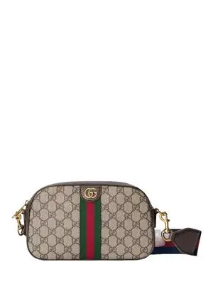 Gucci Ophidia Gg Small Shoulder Bag - Beige/ebony