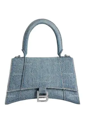 Balenciaga Hourglass Small Handbag - Light Blue