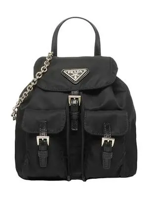 Prada Re-nylon Backpack Mini - Black