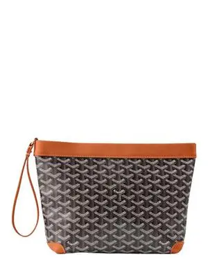 Goyard Conti Pouch - Black/brown