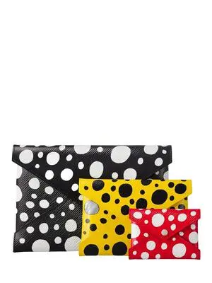 LOUIS VUITTON X Yayoi Kusama Kirigami Pochette - Black/red/white