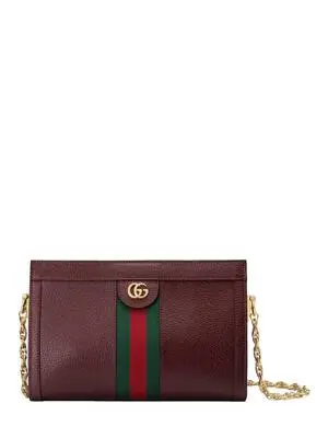 Gucci Ophidia Small Shoulder Bag - Burgundy