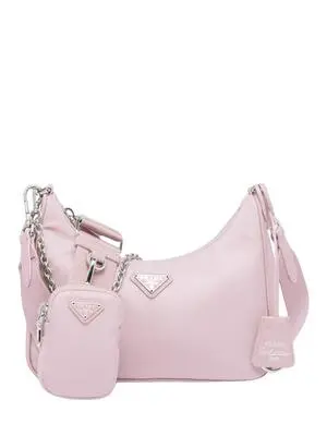 Prada 2005 Shoulder Bag - Alabaster Pink