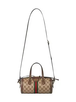 Gucci The Hacker Project Small Boston Bag - Beige