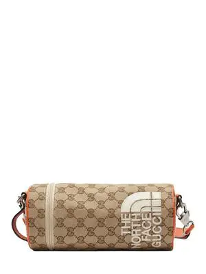 Gucci X The North Face Shoulder Bag - Beige/ebony