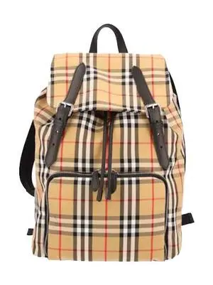 Burberry Vintage Check Backpack - Beige