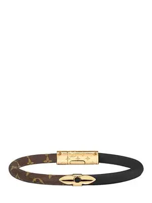LOUIS VUITTON Daily Confidential Bracelet - Brown/black