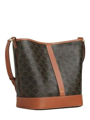 CELINE Bucket Bag Medium Triomphe