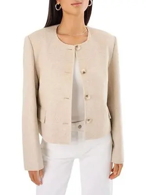 LAMARQUE Alessia Jacket - Heather Beige