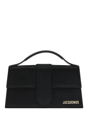 Jacquemus Le Grand Bambino Crossbody Strap Handbag - Black