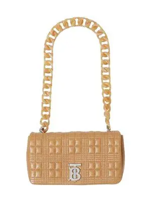 Burberry Small Lola Quilted Shoulder Bag - Nude