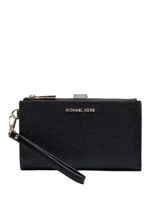 Michael Kors Double Zip Wristlet - Black
