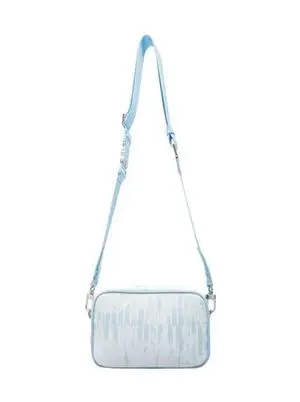 Amiri Tie Dye Jacquared Camera Case - Baby Blue