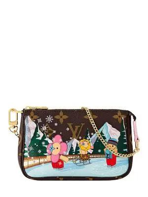 LOUIS VUITTON Pochette Accessories Mini - Pink