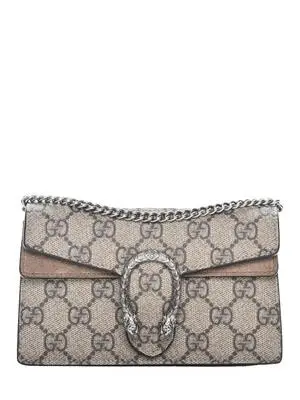 Gucci Dionysus Gg Supreme Super Mini - Beige